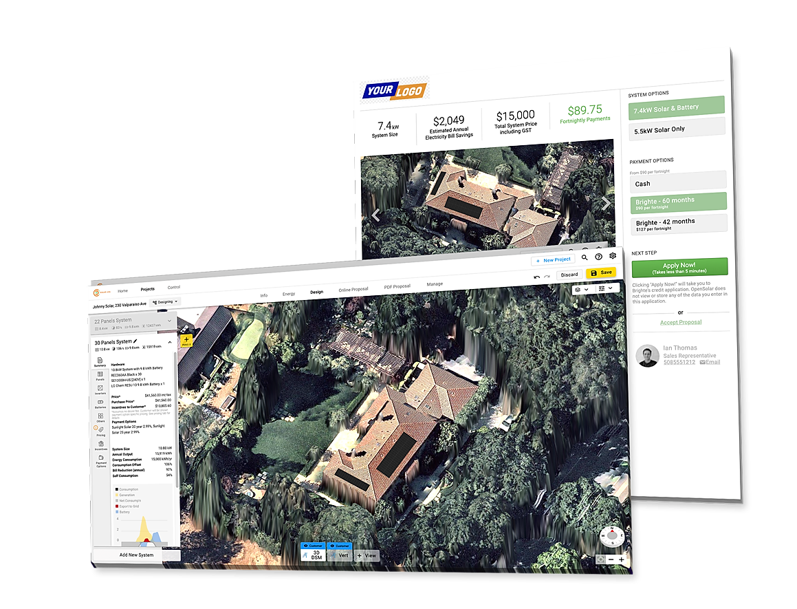 OpenSolar Premium Imagery: High-Resolution Solar Proposals