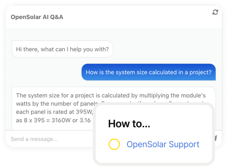 Support | OpenSolar
