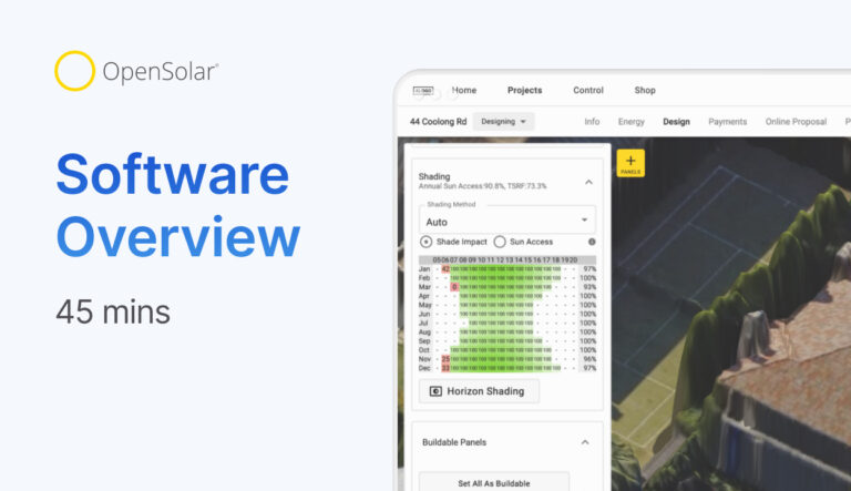 OpenSolar Webinars: Live Training and Expert Insights