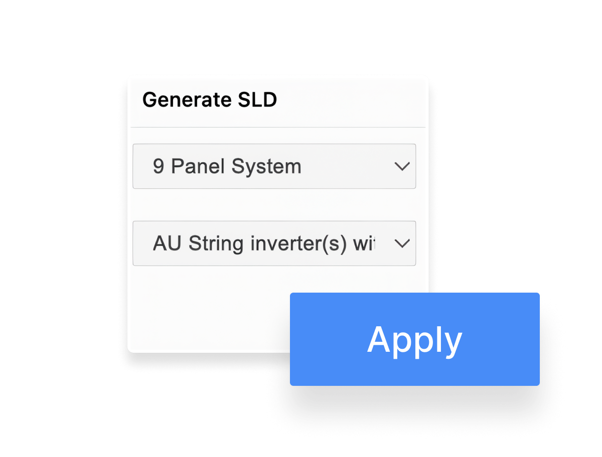 Auto-Generated Single Line Diagrams for Solar Designs | OpenSolar